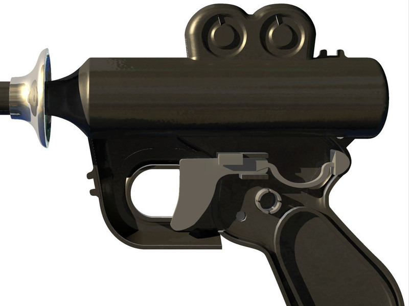 Buck Rogers XZ-31 Rocket Gun - Pinshape