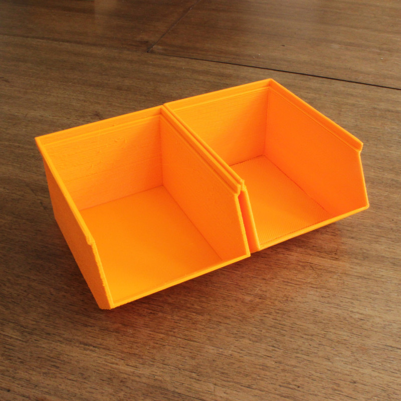 Stackable storage bins or trays for the garage, shed or office - Pinshape