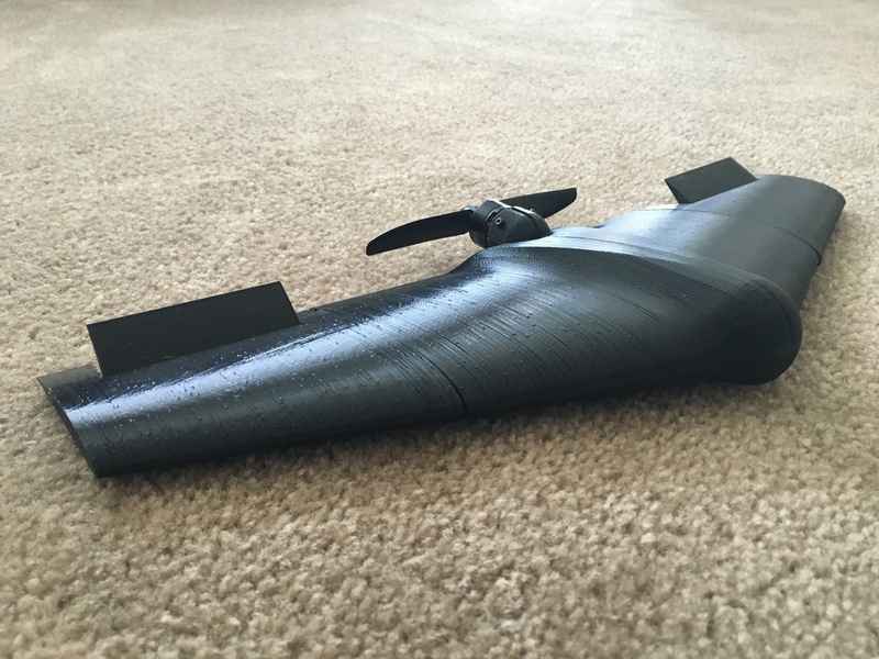 Fully Printed Flying Wing - Pinshape