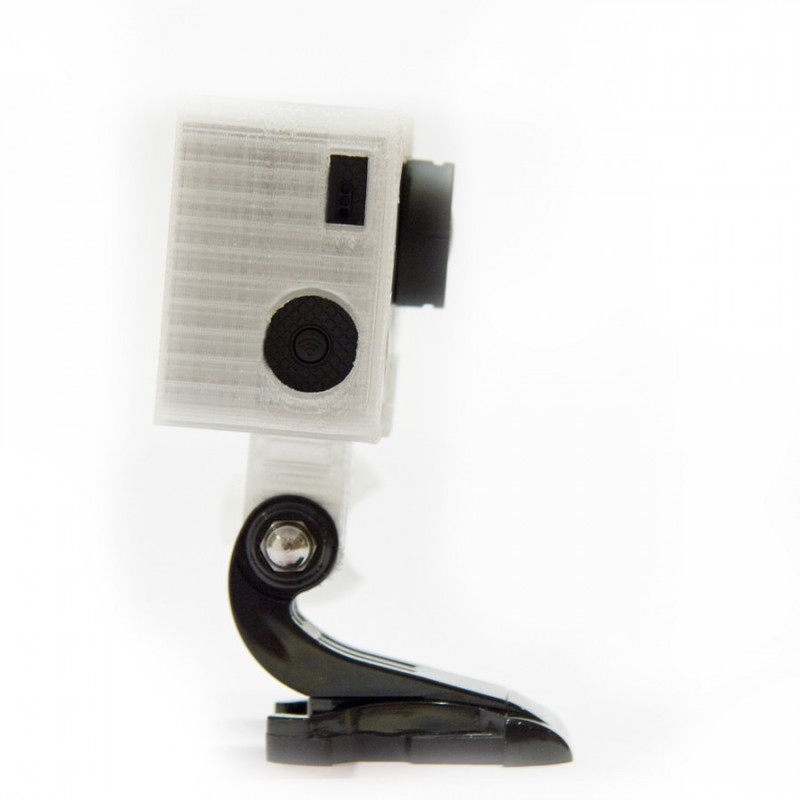 GoPro - Battery Pack Frame House (with slots for connectors) - Pinshape