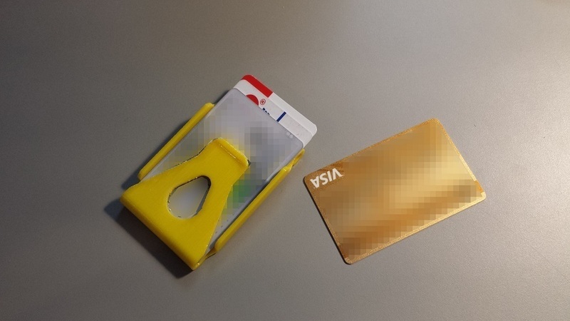 Clip card holder - Pinshape
