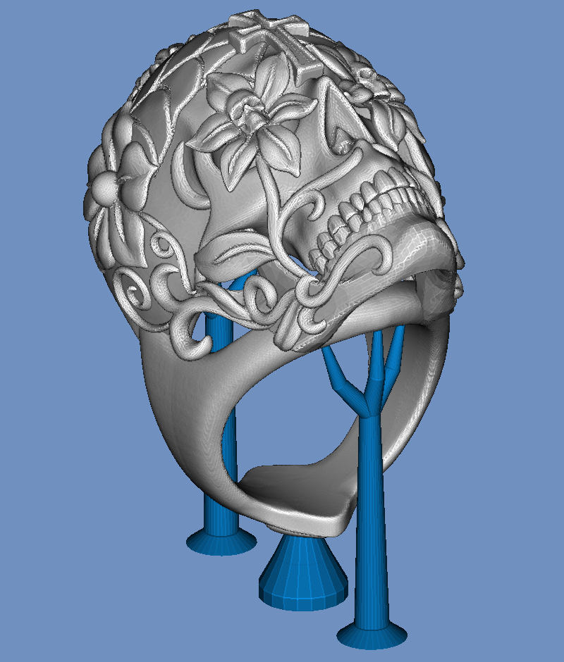 Skull ring - Pinshape