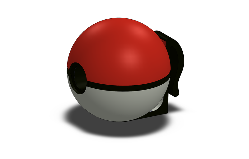 Pokeball USB Charger - Pinshape