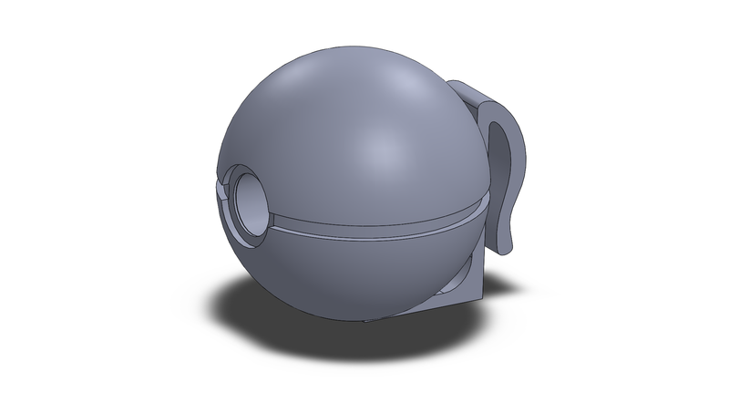 Pokeball USB Charger - Pinshape