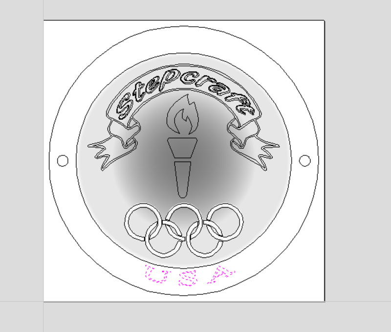 STEPCRAFT Olympics Plaque - Pinshape