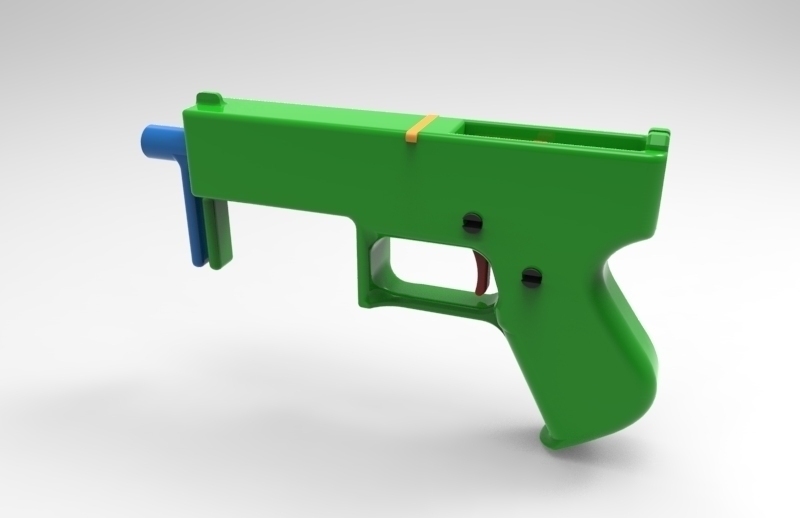 gun design 5 - Pinshape