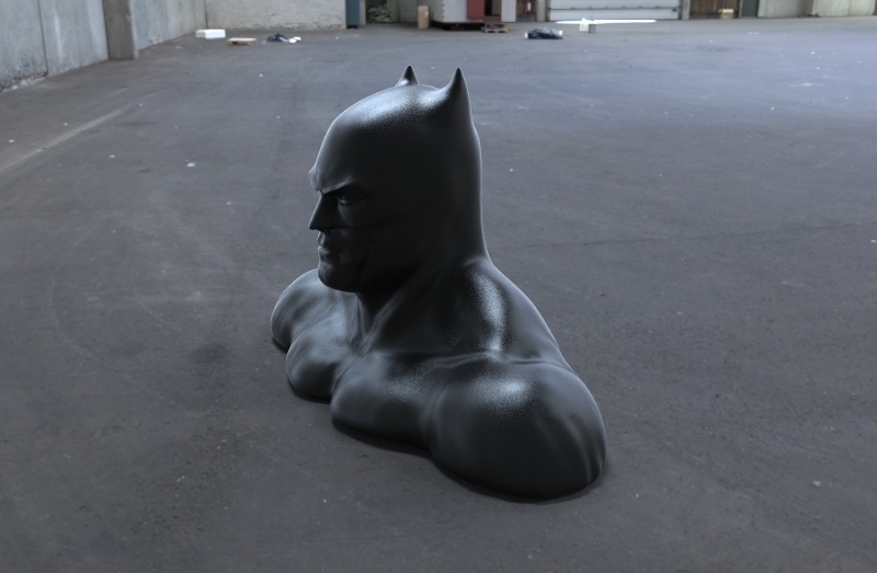 batman bust v2 - Pinshape