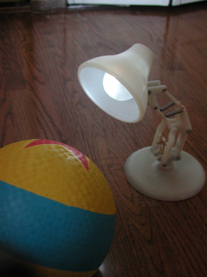 PIXAR's Luxo Jr. - Pinshape