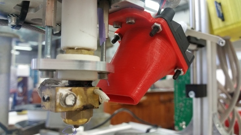 3Drag cooling fan duct - Pinshape