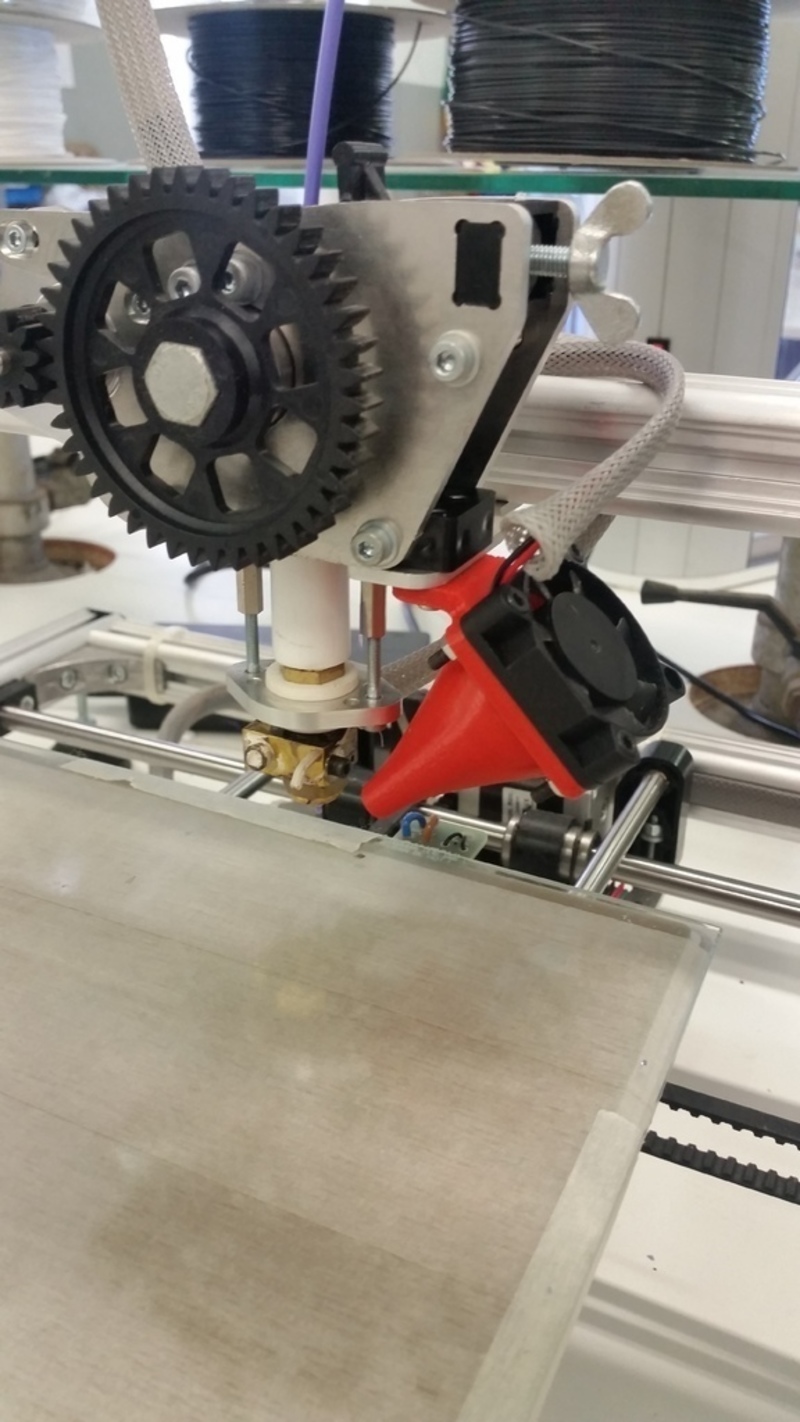 3Drag cooling fan duct - Pinshape