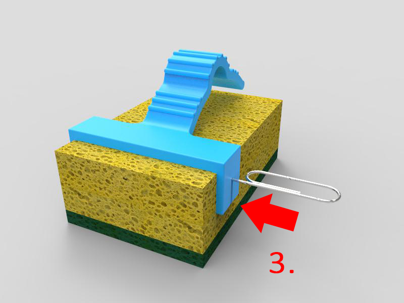 SPONGE SUPPORT - Pinshape
