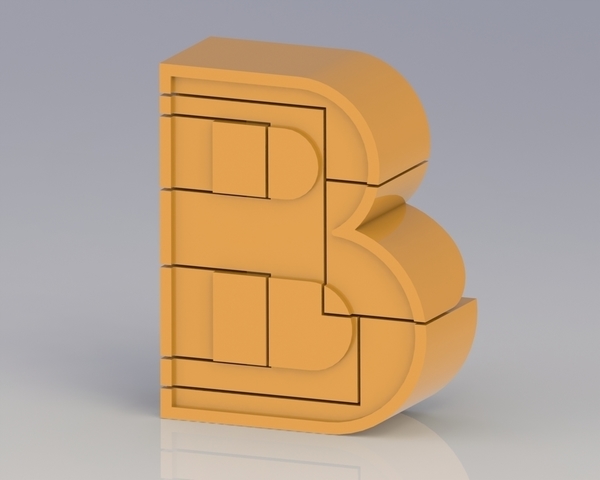 Alphabet Robot - A - Pinshape