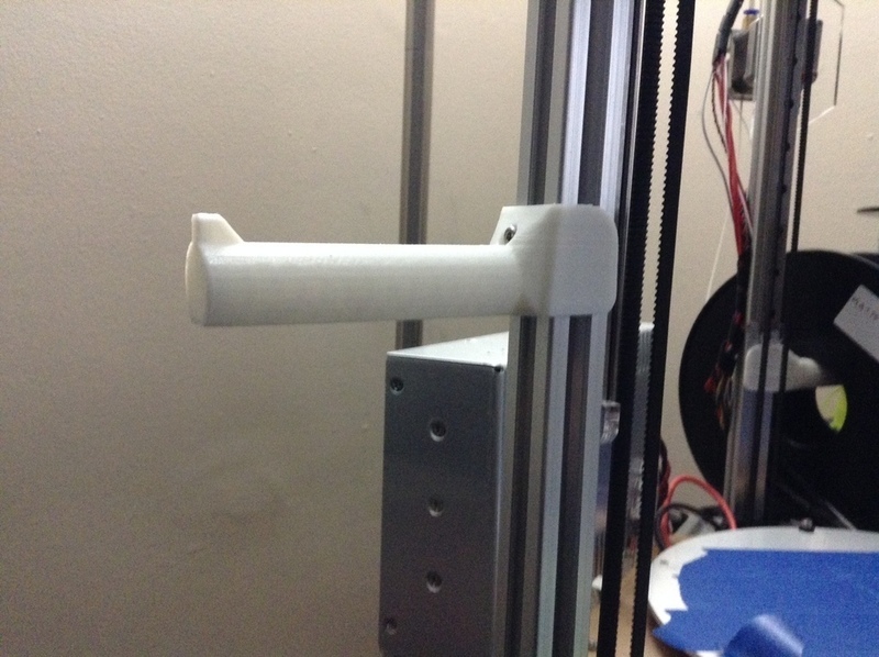 Spool holder for 2020 extrusion - Pinshape