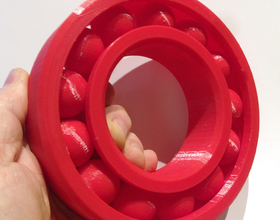 3D Printed Large "Print-in-place" Ball Bearing (Ø145mm) by DanielNoree ...