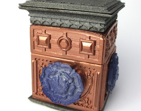 3D Printed The Tudor Rose Box (with secret lock) by Louise Driggers ...