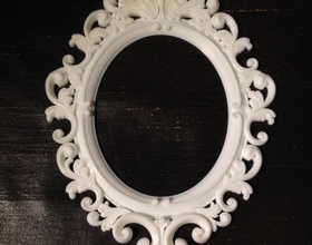 3D Printed Baroque Picture Frame by alex_grima | Pinshape