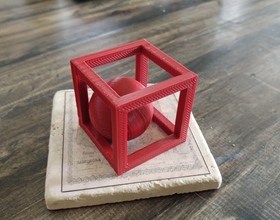 3D Printed BALL-IN-A-BOX by Print That Thing | Pinshape