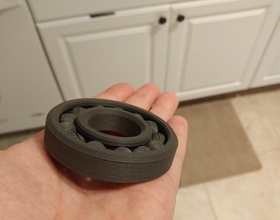 3D Printed Fully Assembled Ball Bearing by DanielNoree | Pinshape