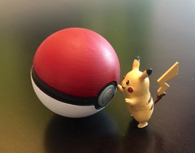 3D Printed Pikachu by 董彬文 | Pinshape