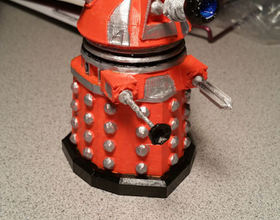 3D Printed DALEK PEN HOLDER (FROM DOCTOR WHO) by PIPE AGUIRRE | Pinshape
