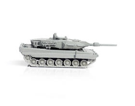 3D Printed Leopard Tank Simple Model Kit by FORMBYTE | Pinshape