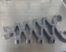 3D Printed Scissor Snake Easy Grip Custom by richard_swika | Pinshape