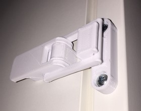 3D Printed Pre-assembled Lever Latch for 3D Printer enclosure by ...