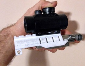 3D Printed SKS scope mount (picatinny rail) by Sam Bleakney | Pinshape