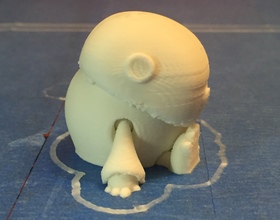 3D Printed Wip: Tiny articulated bot by BQ 3D | Pinshape