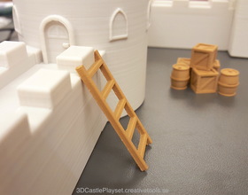 3D Printed Modular Castle Playset (3D-printable) by CreativeTools ...