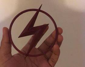 3D Printed The CW Kid Flash Chest Piece by KyleWitheyDesign | Pinshape