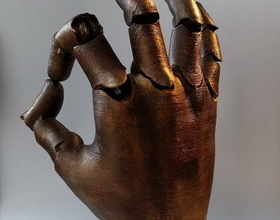 3D Printed Jointed Hand by BQ 3D | Pinshape