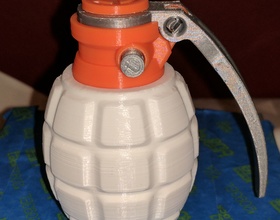 3D Printed Grenade spice jar by 3DIN | Pinshape