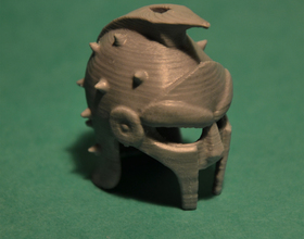 3D Printed Helmet Gladiator, keychain by David_Ruiz | Pinshape