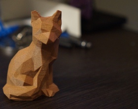 3D Printed Low Poly Fox by steven_dakh | Pinshape