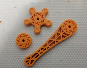 3D Printed Double Ratchet by mak3ra | Pinshape