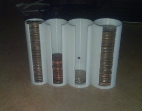 3D Printed US Coin Holder 50mm/75mm high by Omar Al-Jadda | Pinshape