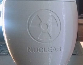 3D Printed Nuclear bomb by 3DIN | Pinshape
