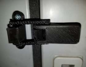 3D Printed Pre-assembled Lever Latch for 3D Printer enclosure by ...