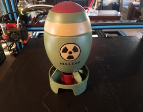 3D Printed Nuclear bomb by 3DIN | Pinshape