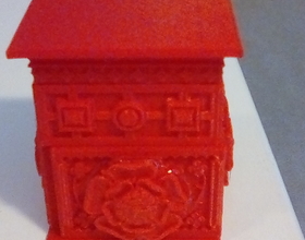3D Printed The Tudor Rose Box (with secret lock) by Louise Driggers ...