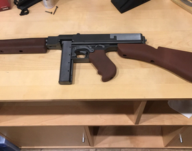 3D Printed Wolfenstein: The New Order SMG by Sergey Kolesnik | Pinshape