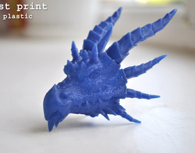 3D Printed Dragon head by kovalev14 | Pinshape