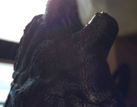 3D Printed Godzilla Head Wall Mount ((Updated)) by Carmelo Nazario ...