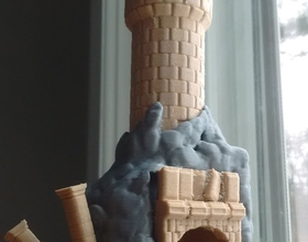 3D Printed Castle's Ruins by Ben Orr | Pinshape
