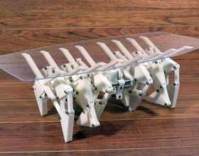 3D Printed walking table by ekaggrat | Pinshape