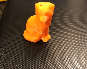 3D Printed Low Poly Fox by steven_dakh | Pinshape