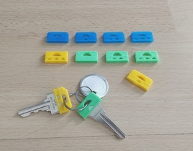 3D Printed Key Covers by Jinja | Pinshape