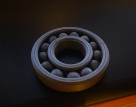 3D Printed Fully Assembled Ball Bearing by DanielNoree | Pinshape