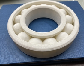 3D Printed Large "Print-in-place" Ball Bearing (Ø145mm) by DanielNoree ...